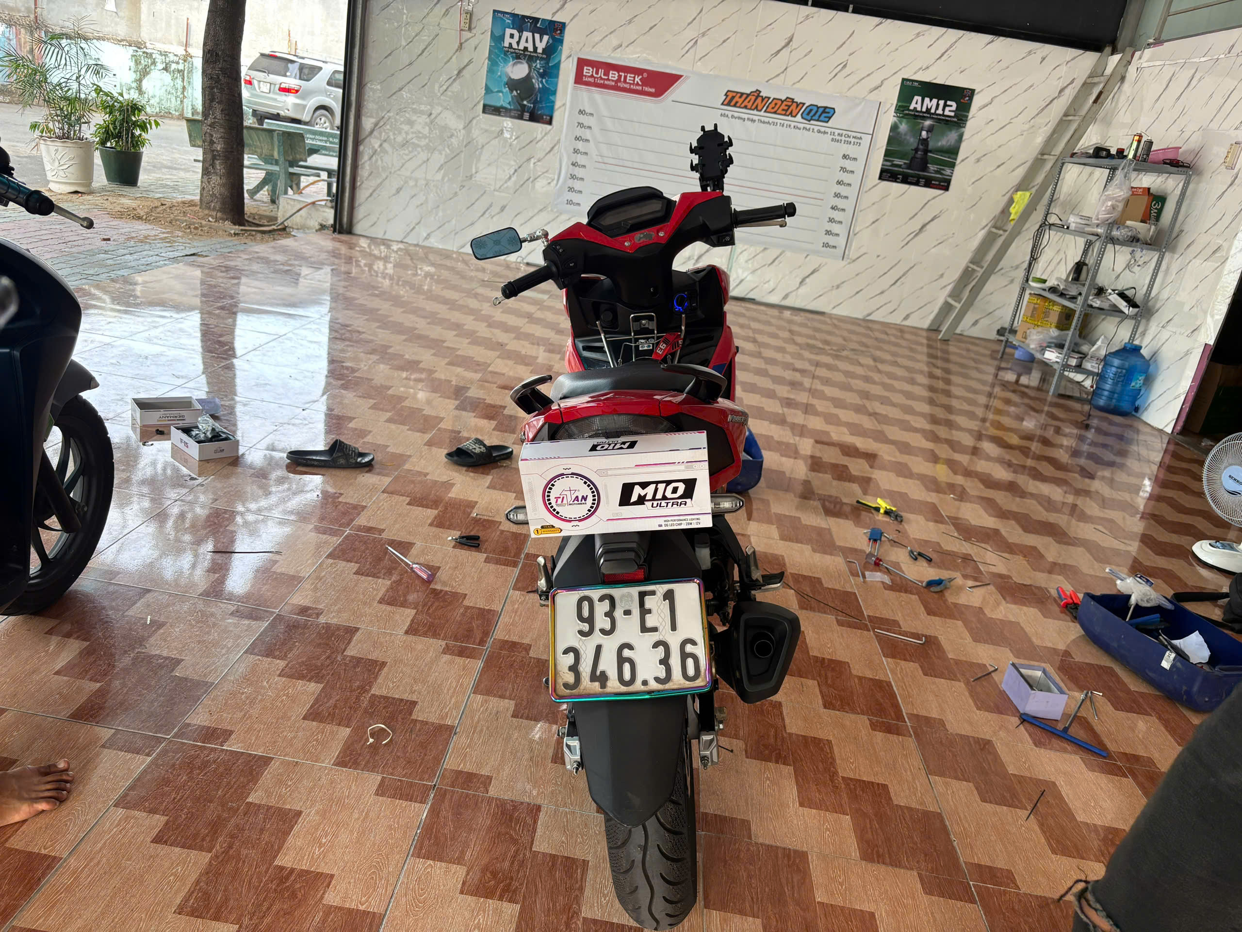 Độ đèn nâng cấp ánh sáng NÂNG CẤP ÁNH SÁNG M10 ULTRA V2 CHO XE WINNER X